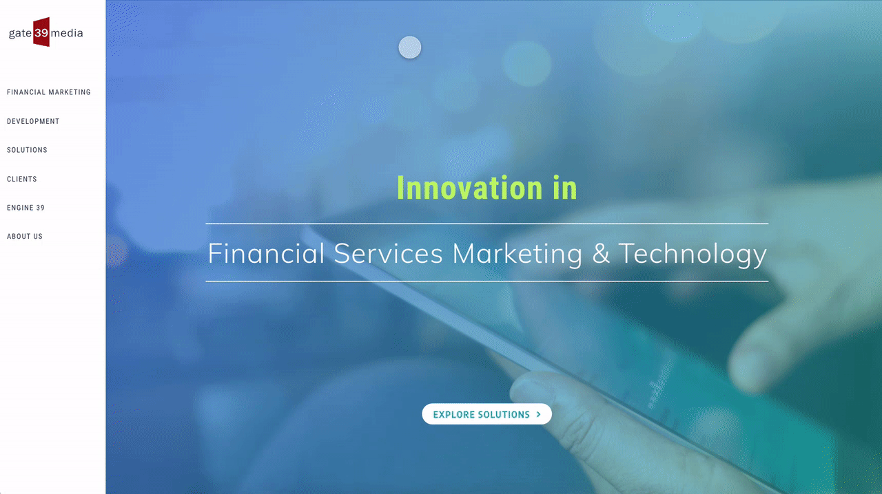 UI Design Spotlight: Exploring 7 Types of Navigation Menus | Gate 39 ...
